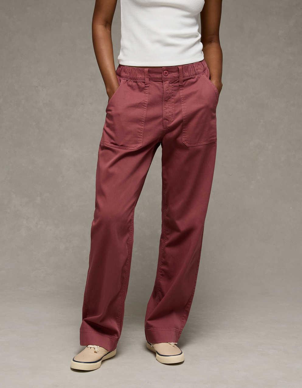 AE Stretch Ex-Boyfriend-Hose mit niedrigem Beinausschnitt | American ...