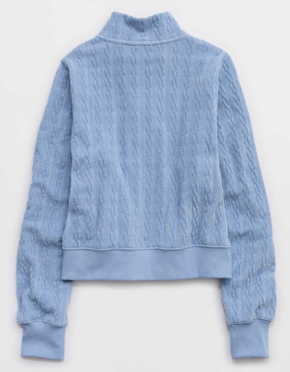 OFFLINE By Aerie Cable Lounge Full Zip | American Eagle UK | Men's ...