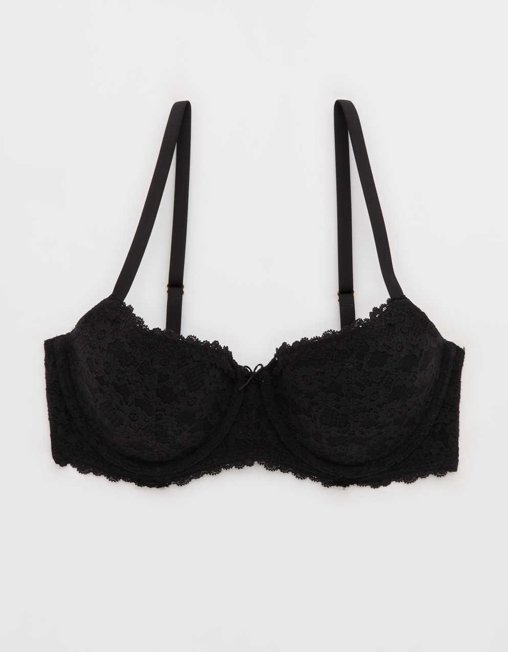 Show Off Vintage Lace Lightly Lined Balconette Bra | American Eagle UK ...