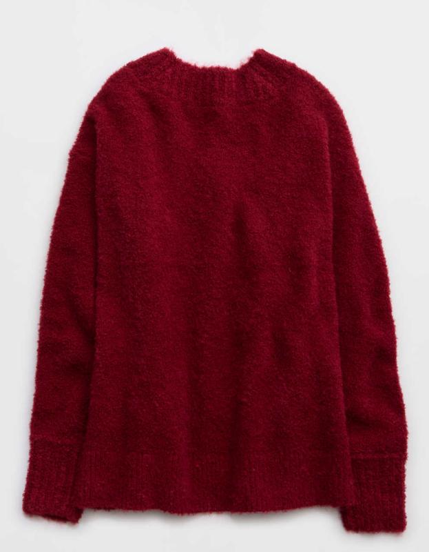Aerie Teddy Boucle Sweater | American Eagle UK | Men's & Women's Jeans ...
