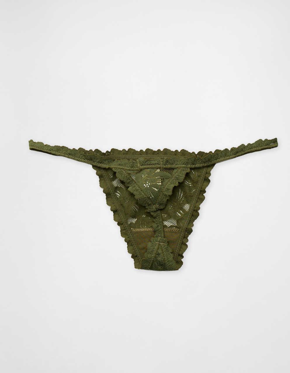 Show Off Rosey Lace String Thong Underwear | American Eagle Deutschland ...