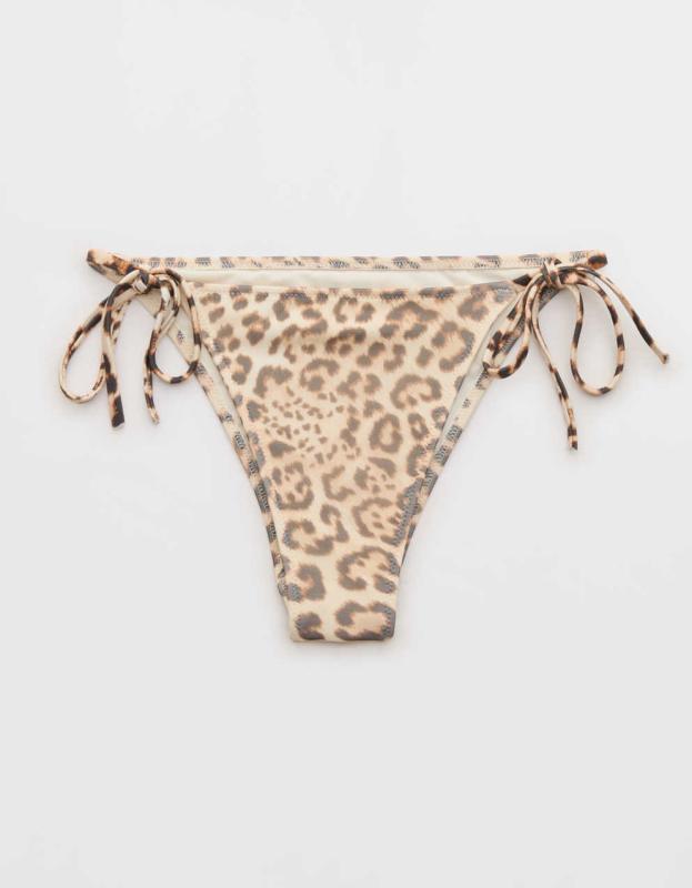 Aerie Mesh Cheekiest Side Tie Bikini Bottom | American Eagle UK | Men's ...