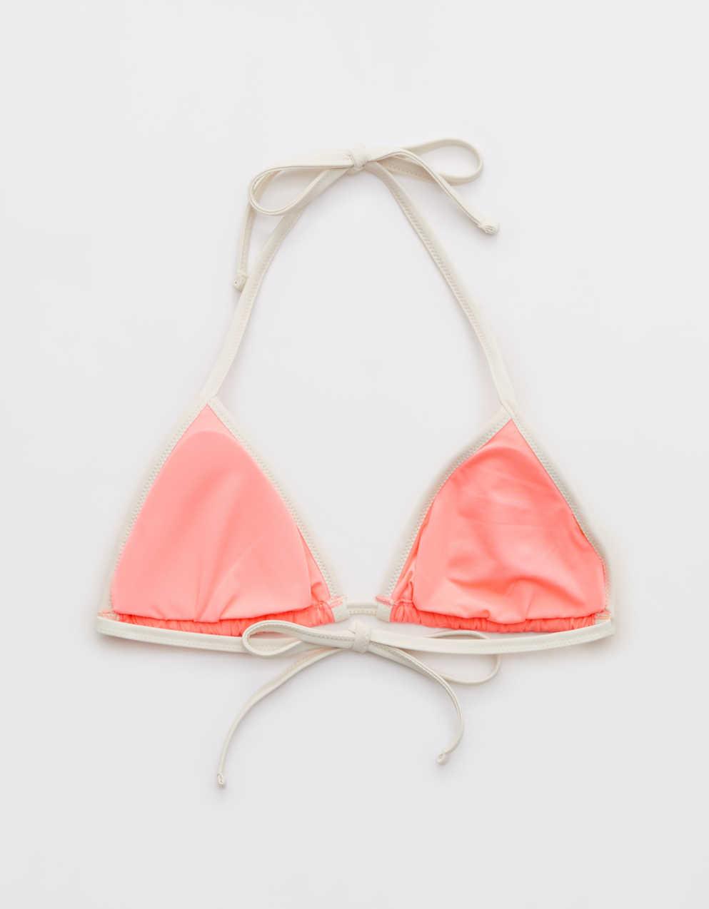 Aerie Wide Rib String Triangle Bikini Top | American Eagle UK | Men's ...