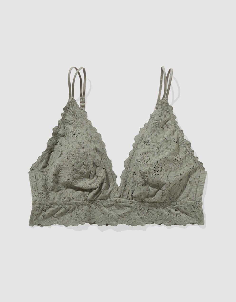 Show Off Rosey Lace Padded Plunge Bralette | American Eagle UK | Men's ...