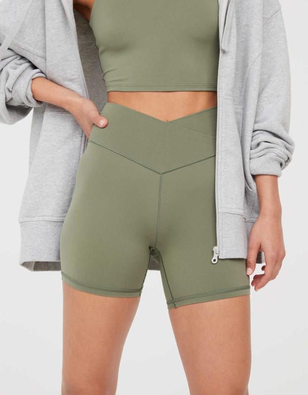 OFFLINE By Aerie Real Me Crossover 5 Bike Short American Eagle UK Men s Women s Jeans Clothing More
