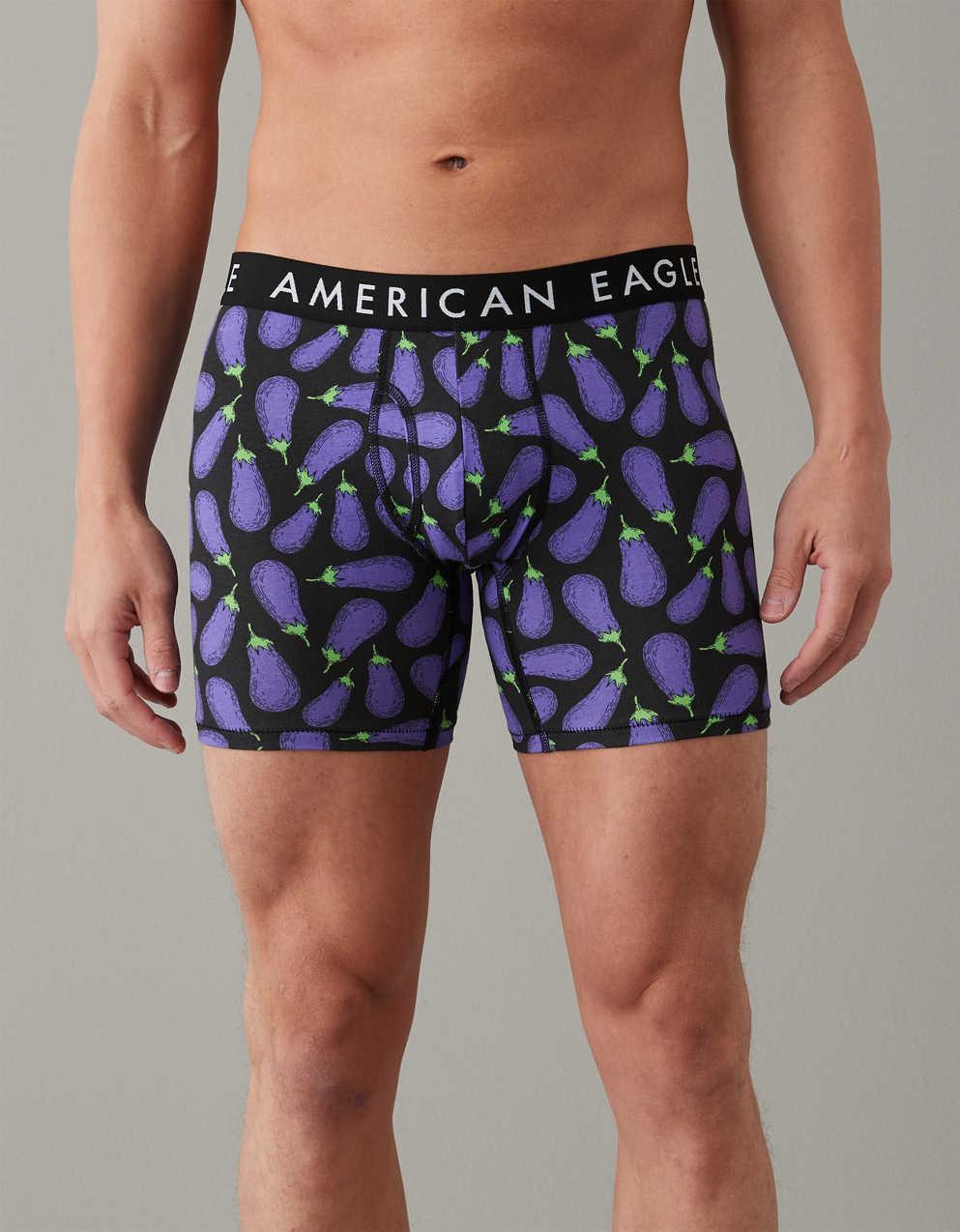 AEO Eggplants 6" Classic Boxer Brief | American Eagle UK | Men's ...