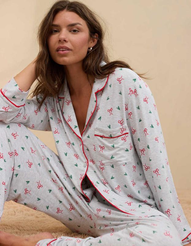 Aerie Real Soft Pajama Shirt American Eagle UK Men s Women s Jeans Clothing More
