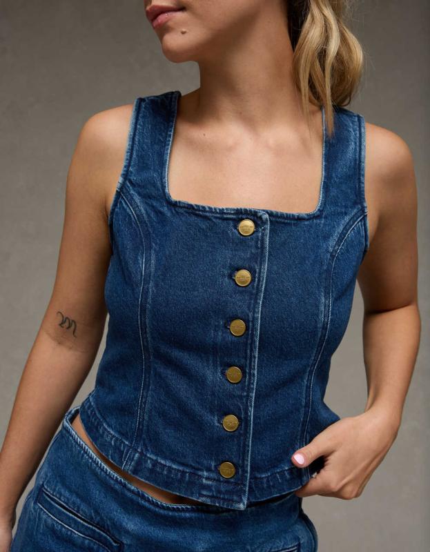 AE Square Neck Vest | American Eagle UK | Men's & Women's Jeans ...