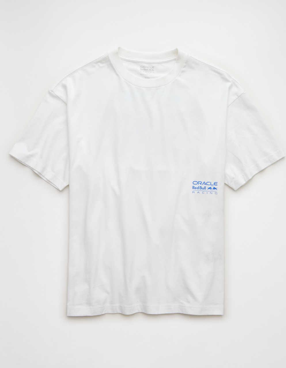 Oracle Red Bull Racing x AE Boxy Graphic T-Shirt | American Eagle UK ...