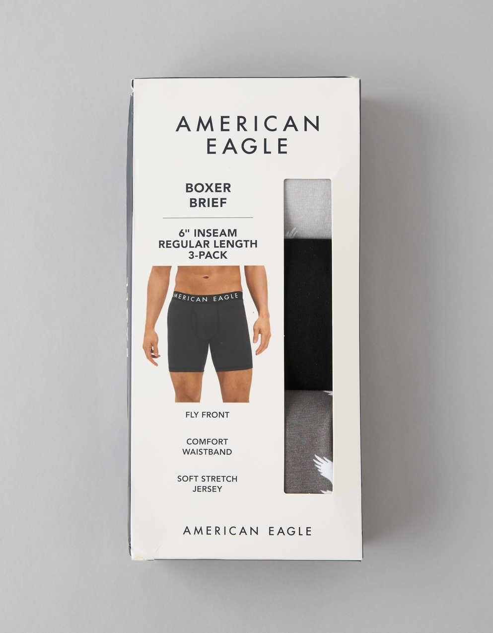 AEO Men's 6" Classic Boxer Brief 3-Pack | Men’s & Women’s Jeans ...