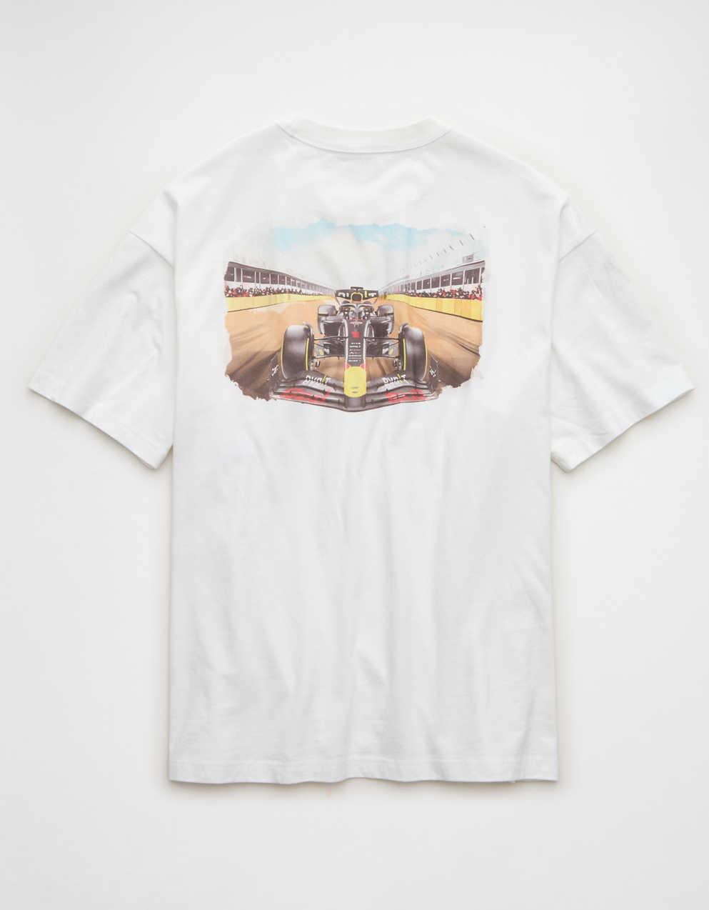 Oracle Red Bull Racing x AE Boxy Graphic T-Shirt | American Eagle UK ...