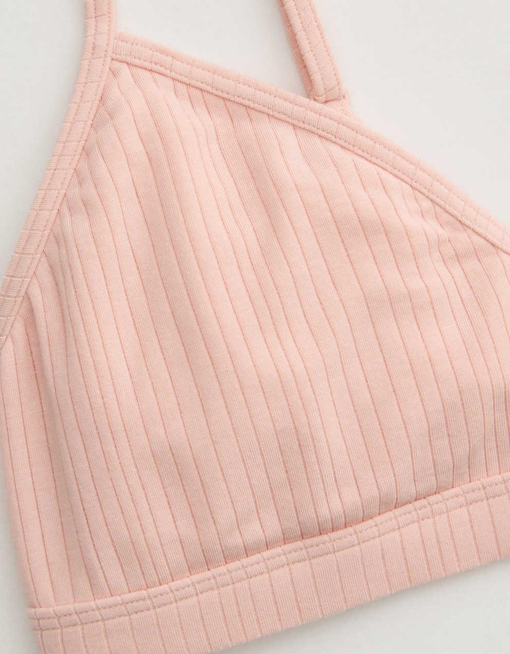 Superchill Modal Rib Bralette | American Eagle UK | Men's & Women's ...