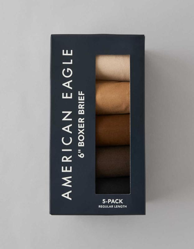 AEO Men's 6" Classic Boxer Brief 5-Pack | American Eagle UK | Men's ...