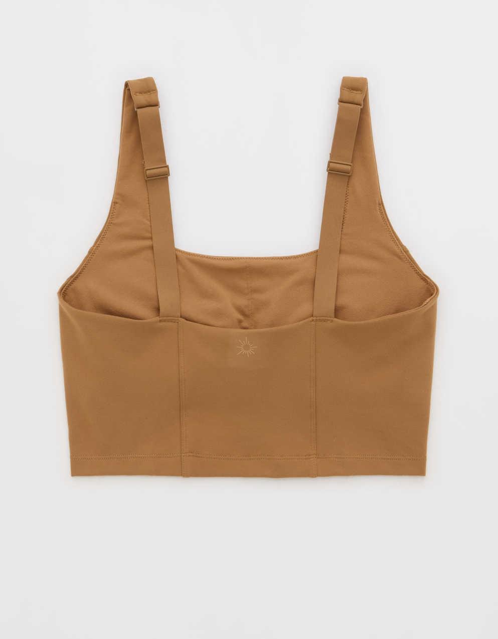 OFFLINE By Aerie The Hugger Square Neck Longline Sports Bra | American ...