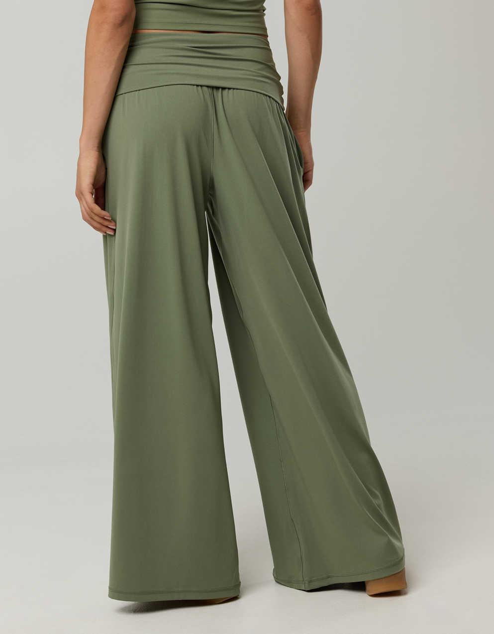 OFFLINE By Aerie Real Me Foldover Super Wide Leg Pant | American Eagle ...