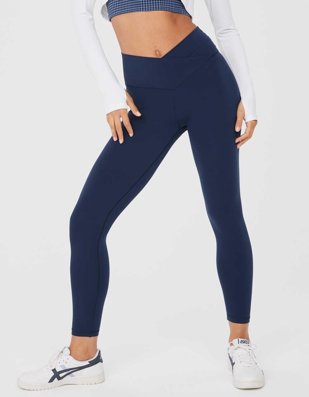 OFFLINE By Aerie Real Me High Waisted Crossover Legging American Eagle UK Men s Women s Jeans Clothing More