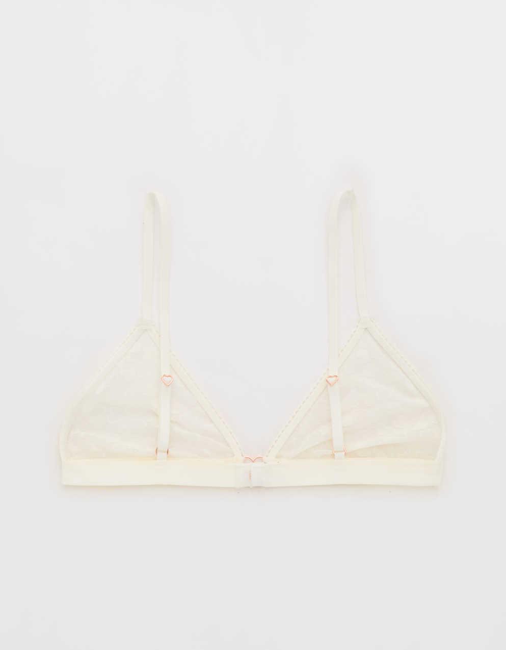 Show Off Heart Mesh Triangle Bralette | American Eagle UK | Men's ...