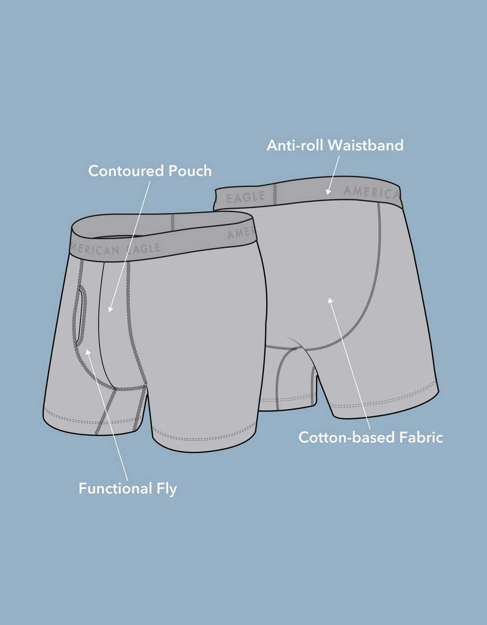 AEO Men's 6" Classic Boxer Brief | American Eagle UK | Men's & Women's ...