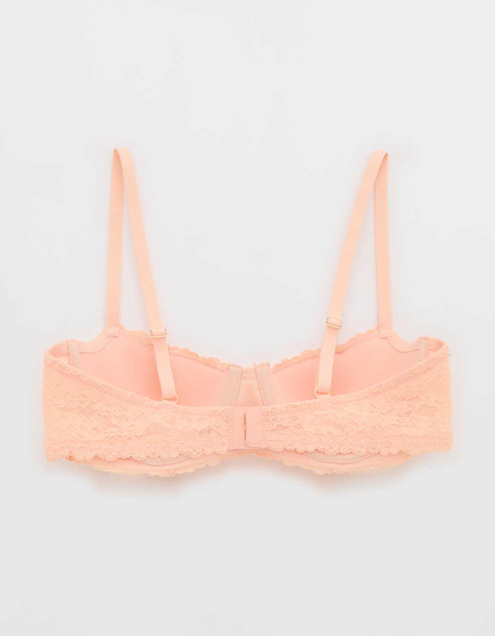 Show Off Vintage Lace Lightly Lined Balconette Bra | American Eagle UK ...