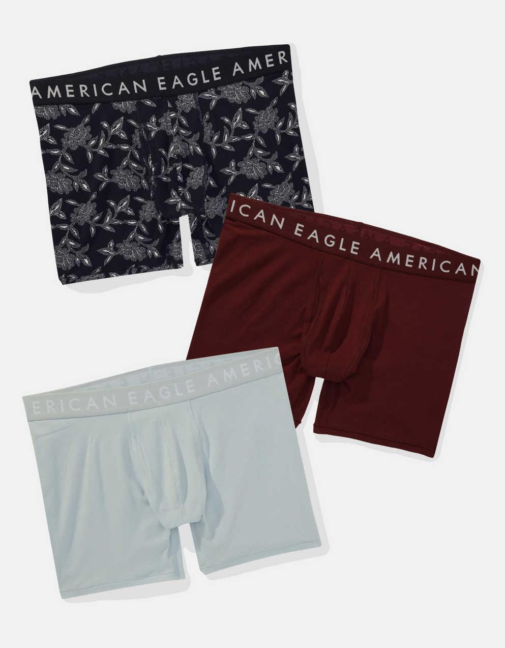AEO 6" Classic Boxer Brief 3-Pack | Men’s & Women’s Jeans, Clothing ...