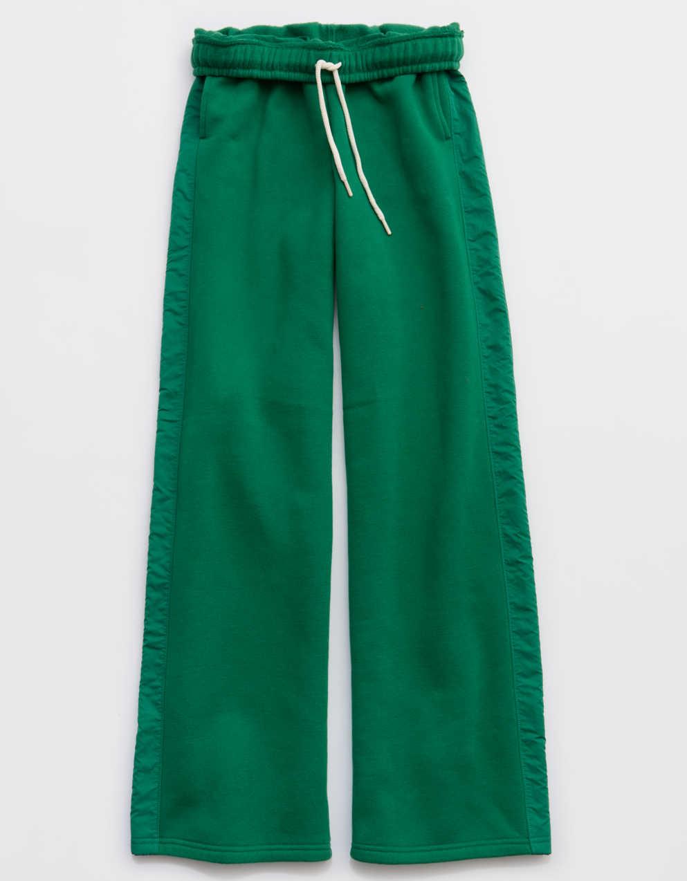 OFFLINE By Aerie Cloud Fleece Nylon Track Trouser | American Eagle Europe | Men's & Women's ...