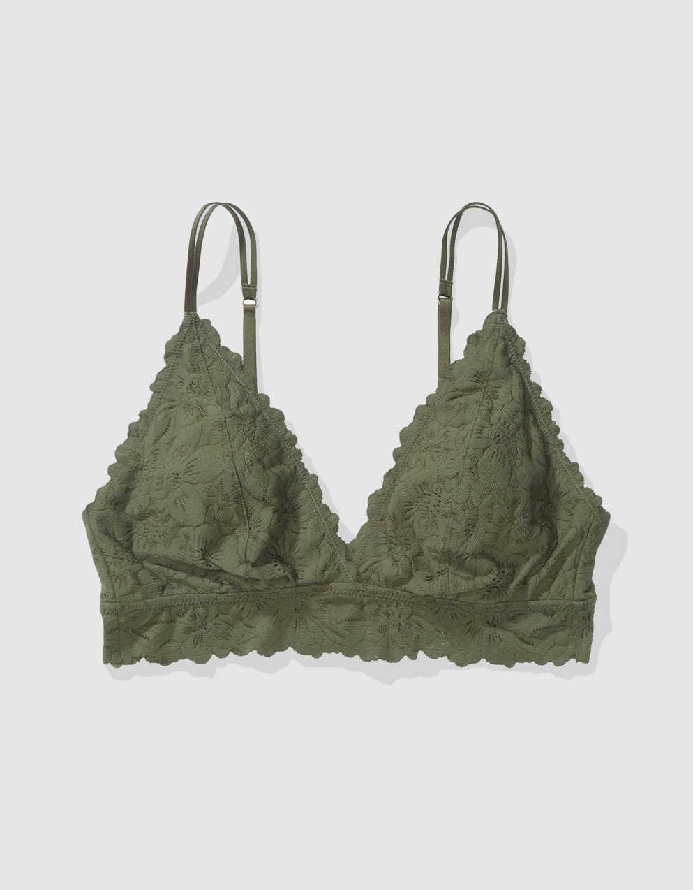 Show Off Rosey Lace Padded Plunge Bralette | American Eagle UK | Men's ...