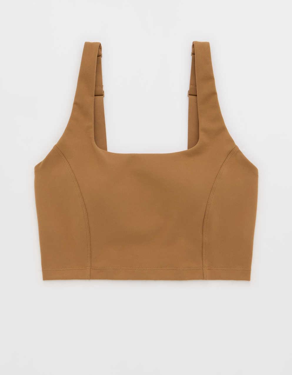 OFFLINE By Aerie The Hugger Square Neck Longline Sports Bra | American ...