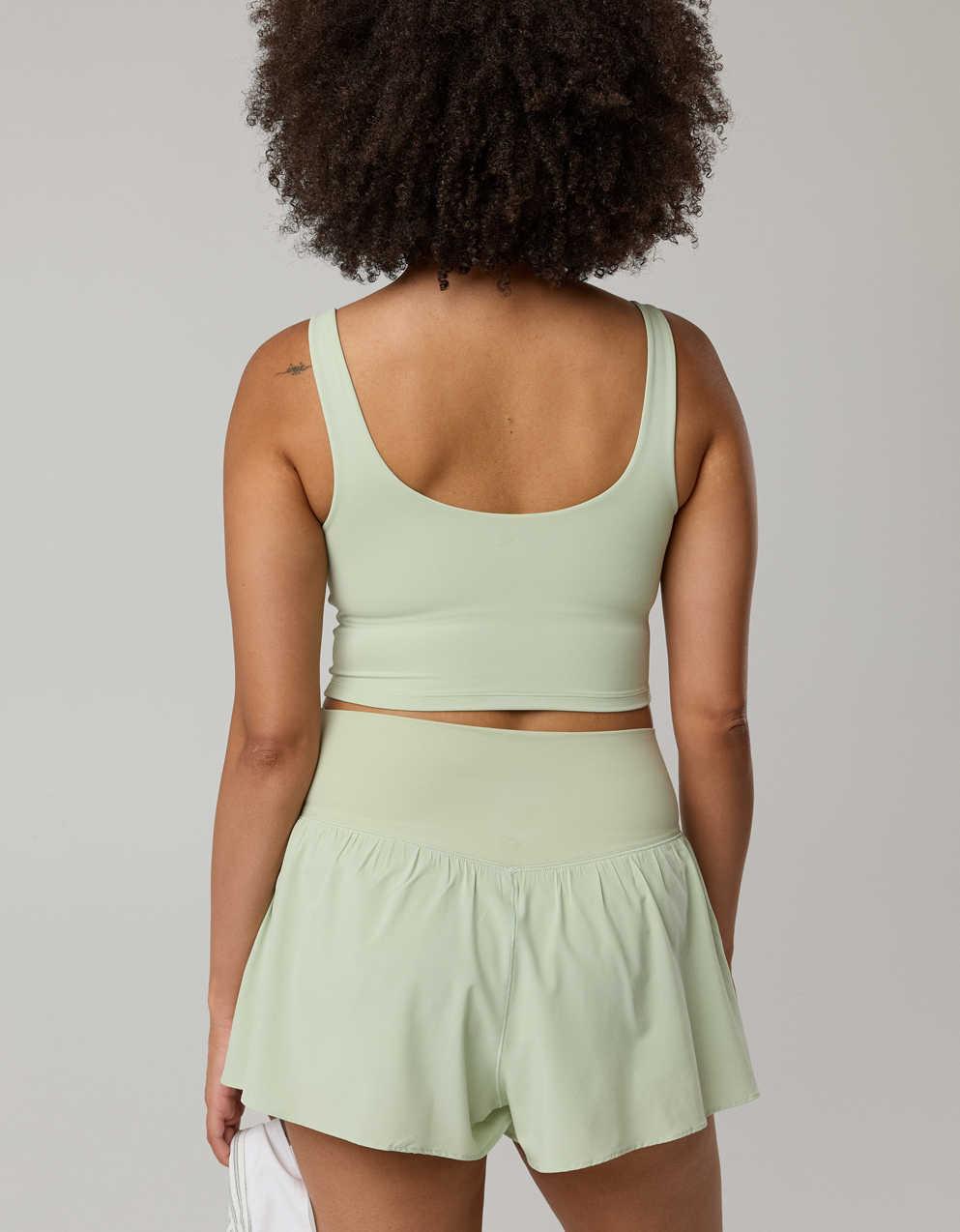 OFFLINE By Aerie Real Me Low Key Longline Sports Bra | American Eagle ...