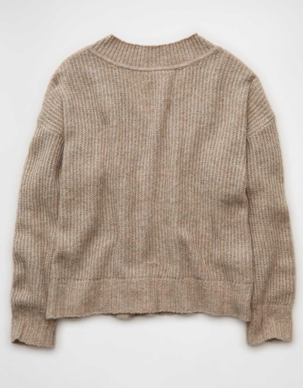AE Whoa So Soft Oversized V-Neck Sweater | American Eagle Deutschland ...