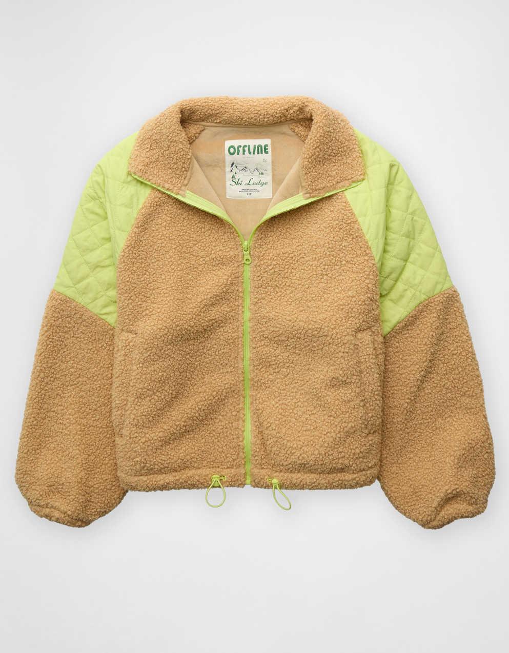 OFFLINE By Aerie Fluff Love Full Zip Jacket | American Eagle Europe ...