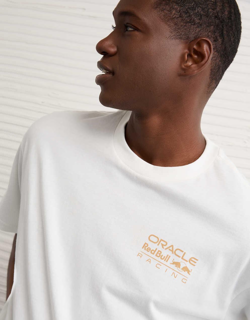Oracle Red Bull Racing x AE Boxy Graphic T-Shirt | American Eagle UK ...