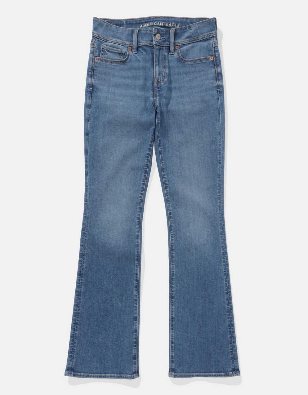 AE Next Level Ripped Low-Rise Kick Bootcut Jean | American Eagle Europe ...