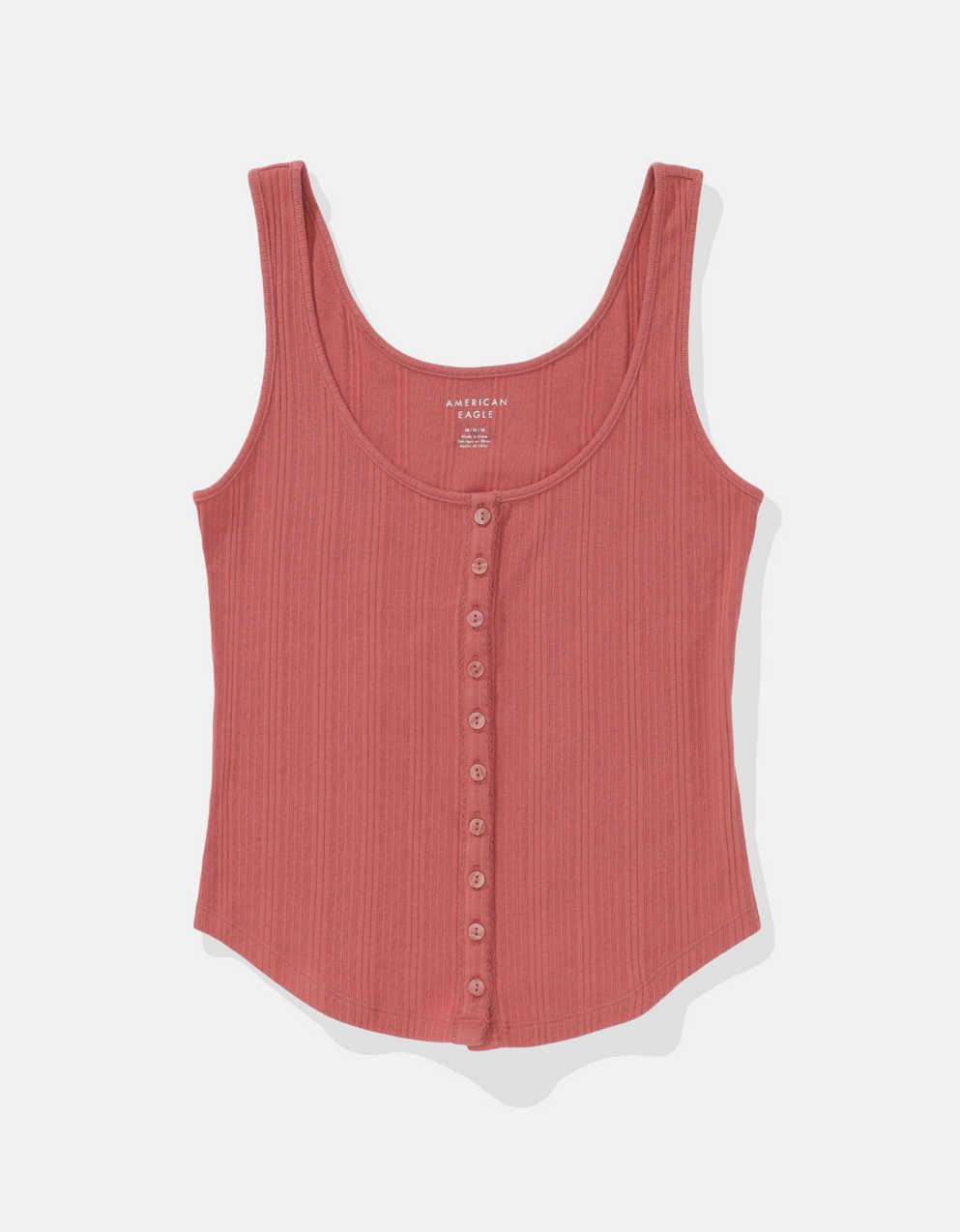 AE Pointelle Tank Top | American Eagle UK | Men's & Women's Jeans ...