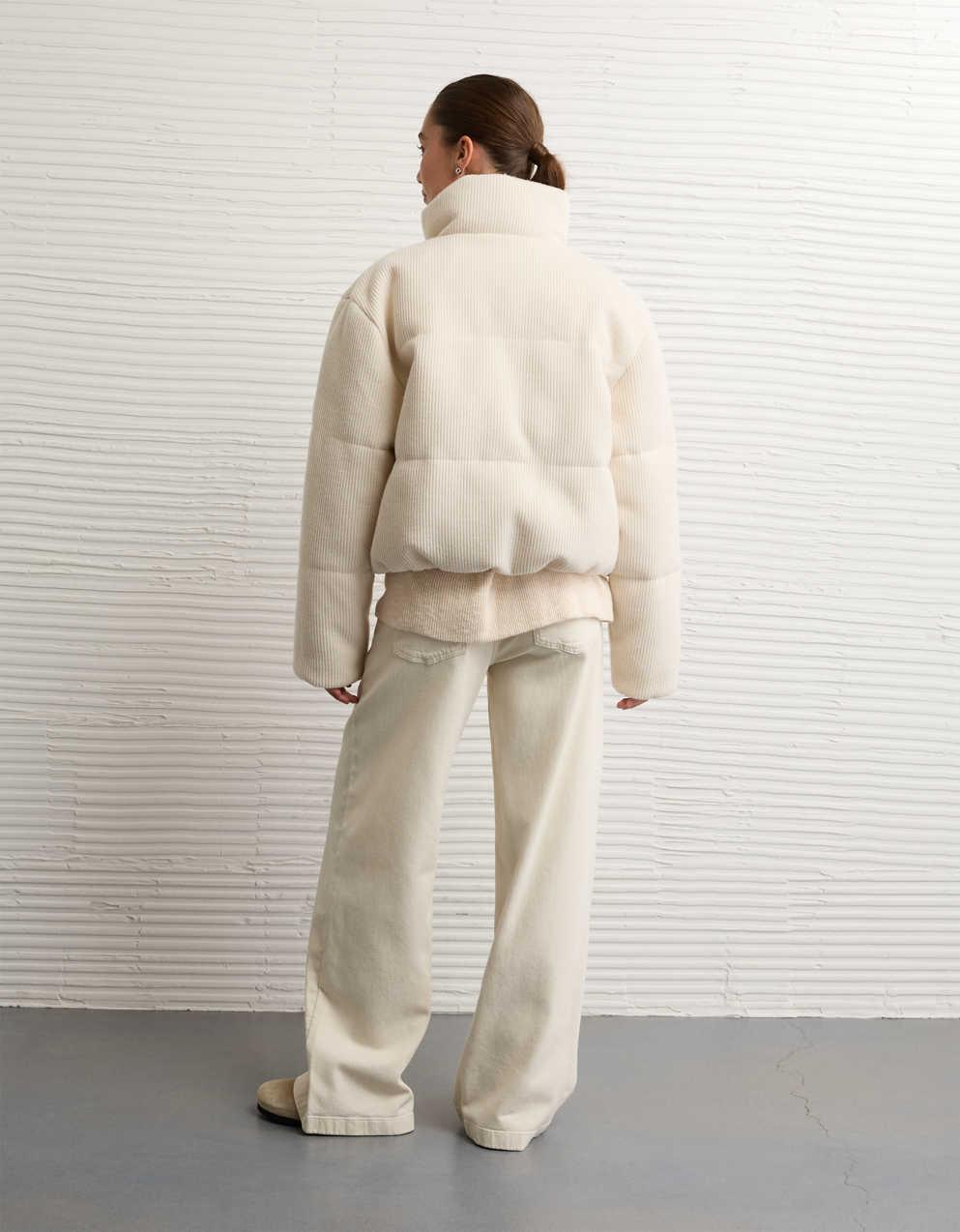 AE Cropped Sweater Puffer Jacket | Men's & Women's Jeans, Clothes ...