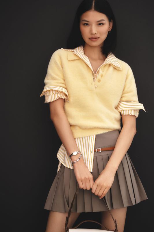 플랫 화이트 벨트 스커트 앤트로폴로지 한국 공식 스토어 유니크한 여성 패션 및 라이프스타일 편집샵 200개이상의 프리미엄 브랜드 여성 의류 액세서리 홈 인테리어