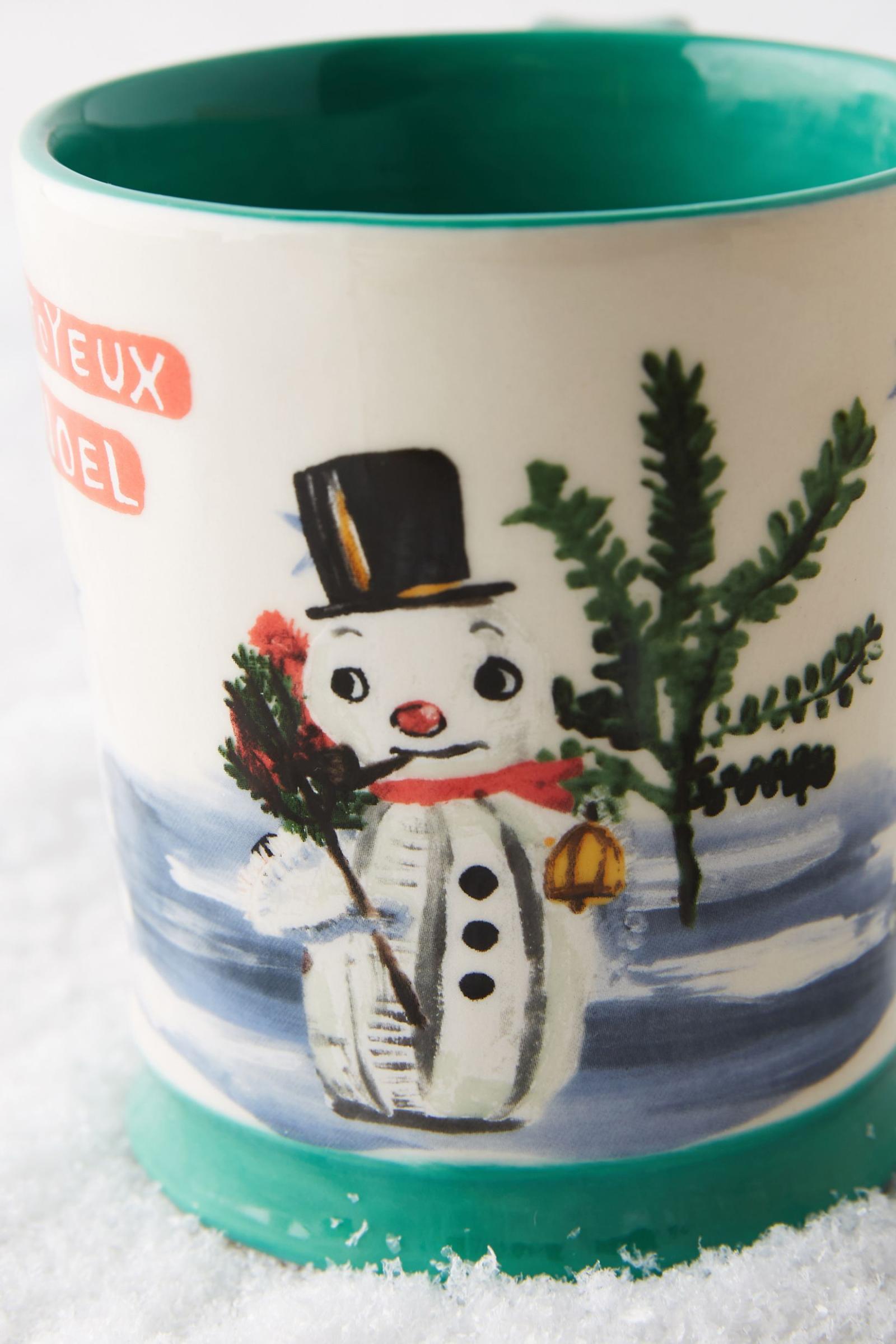 Snowy Salutation Mug | Anthropologie Singapore - Women's Clothing ...