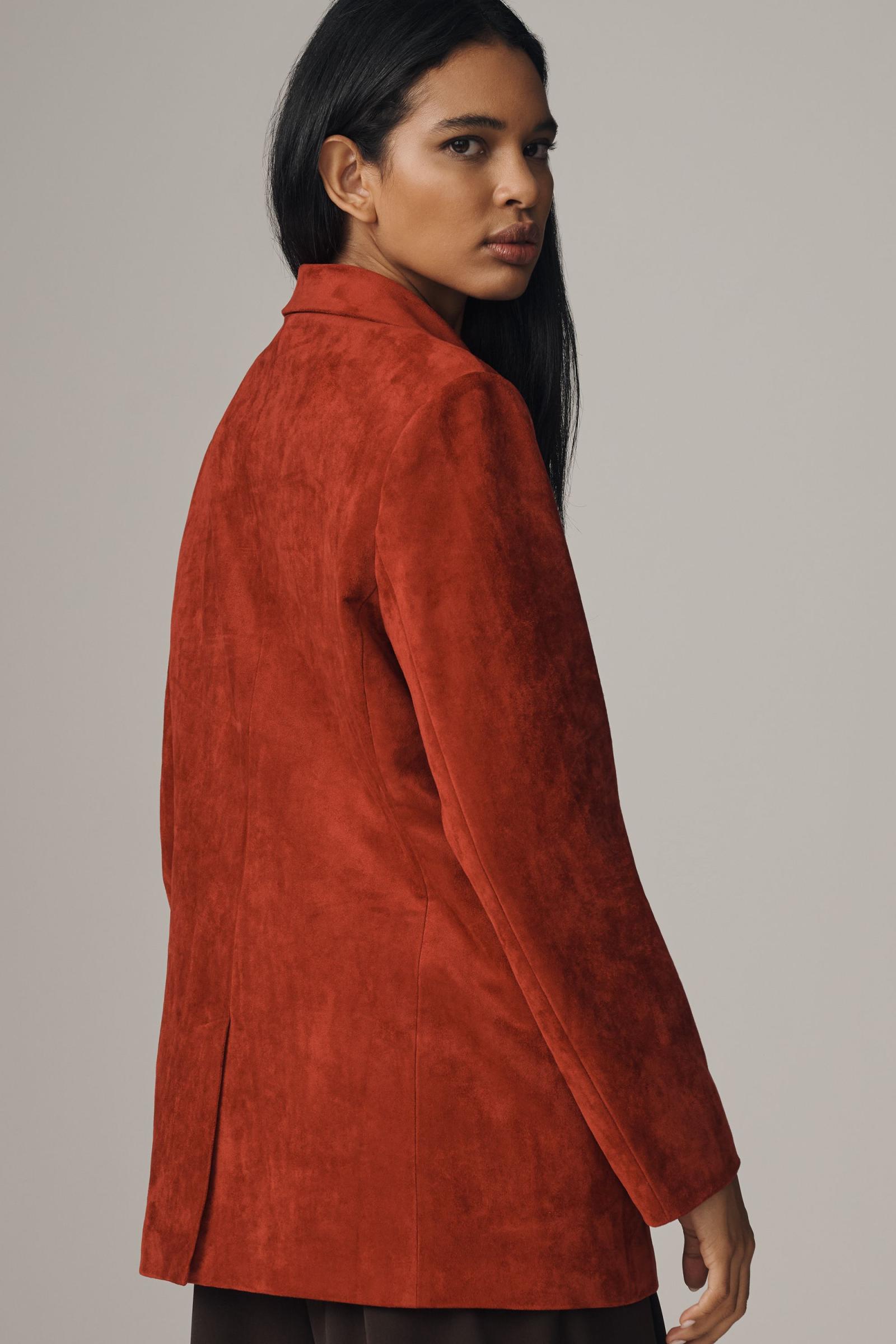 Dolan 인조 스웨이드 보이프렌드 블레이저 앤트로폴로지 한국 공식 스토어 유니크한 여성 패션 및 라이프스타일 편집샵 200개이상의 프리미엄 브랜드 여성 의류