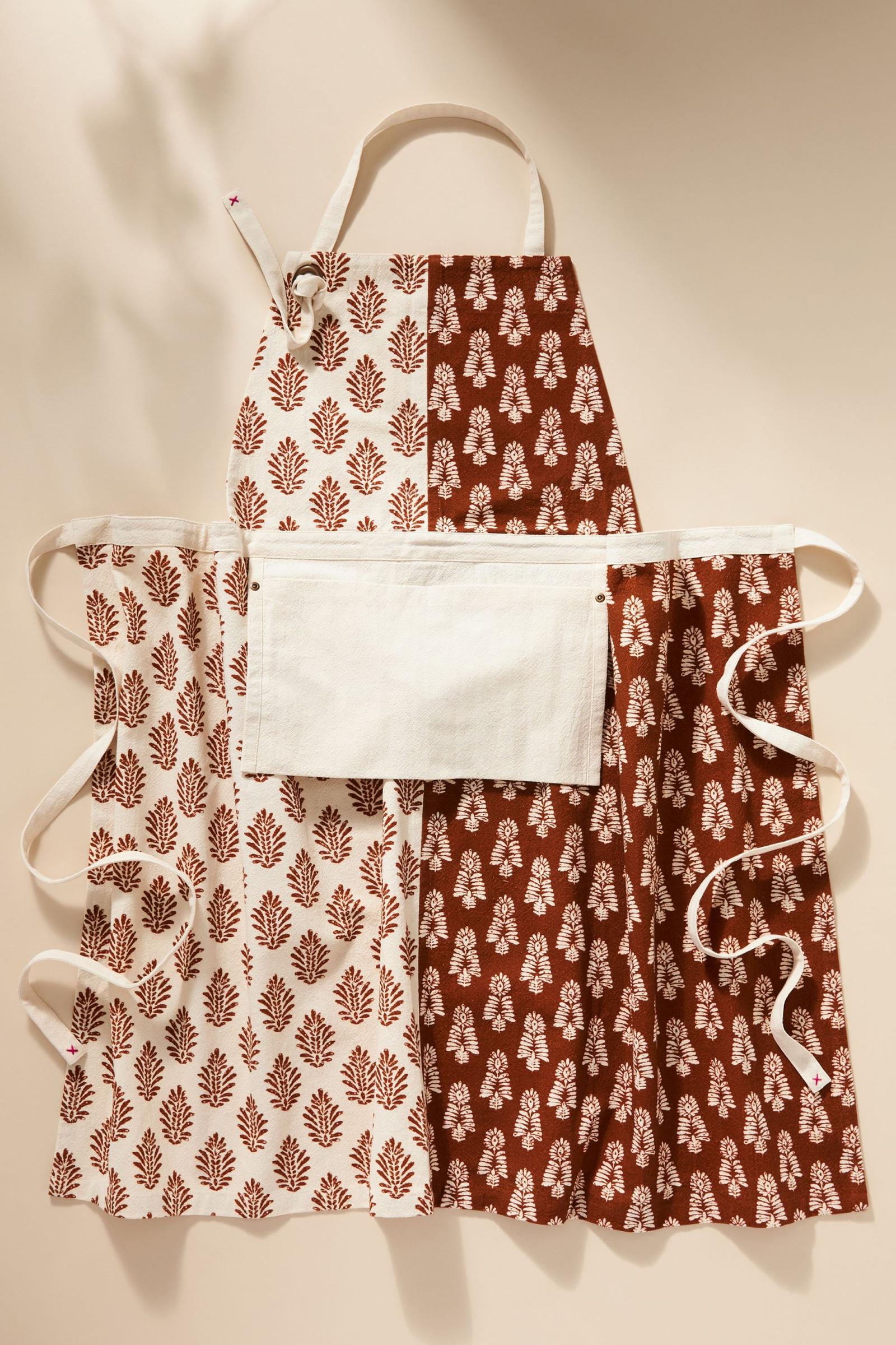 Trudy Block Print Apron | Anthropologie Japan - Women's Clothing ...