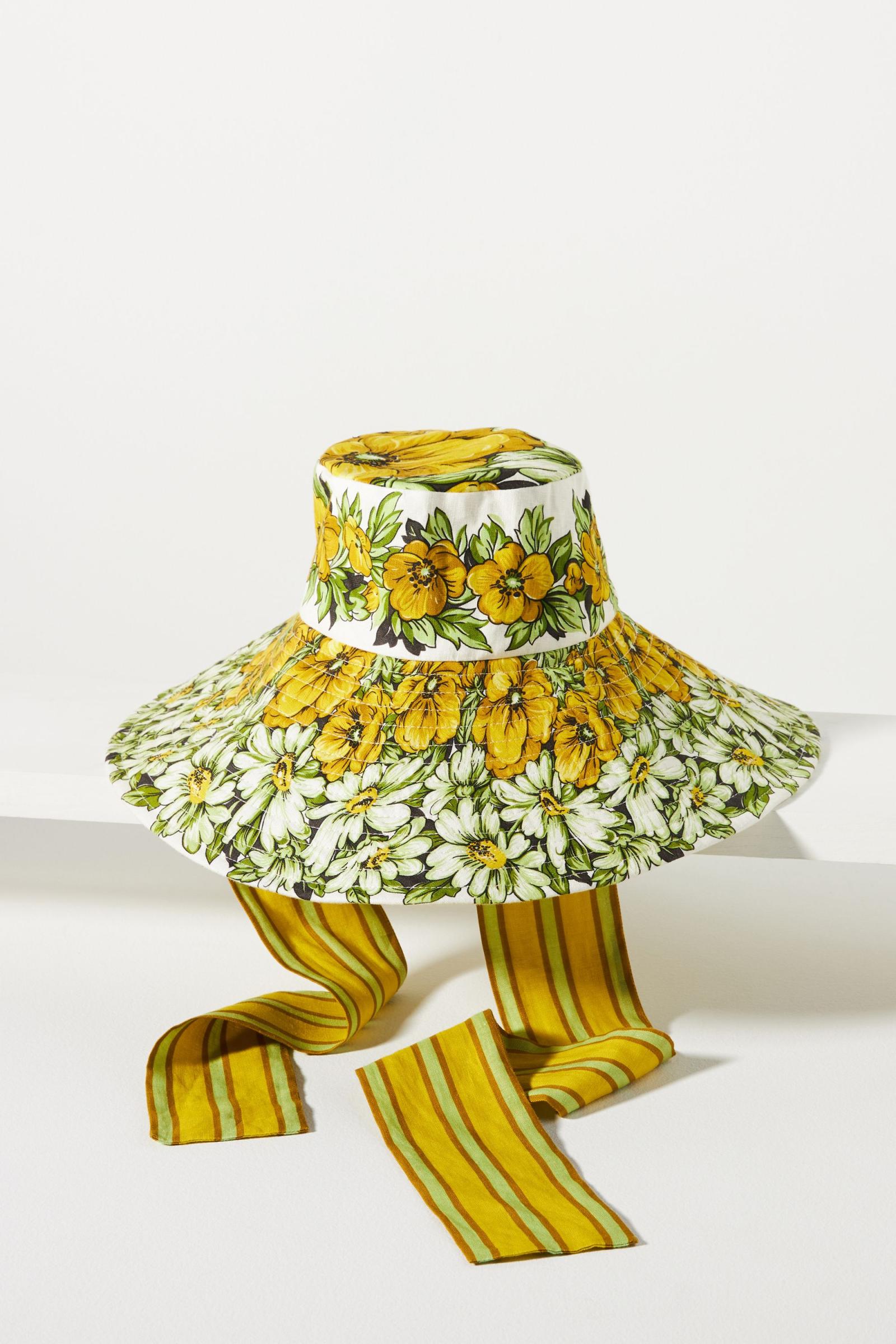 AlÉmais Gisela 리넨 플로피 모자 앤트로폴로지 한국 공식 스토어 유니크한 여성 패션 및 라이프스타일 편집샵 200개이상의 프리미엄 브랜드 여성 의류