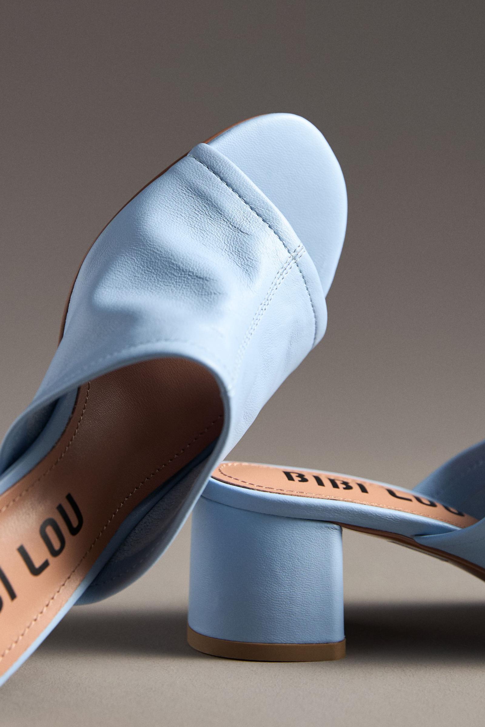 Bibi Lou Block-Heel Mules | Anthropologie Japan - Women's Clothing ...