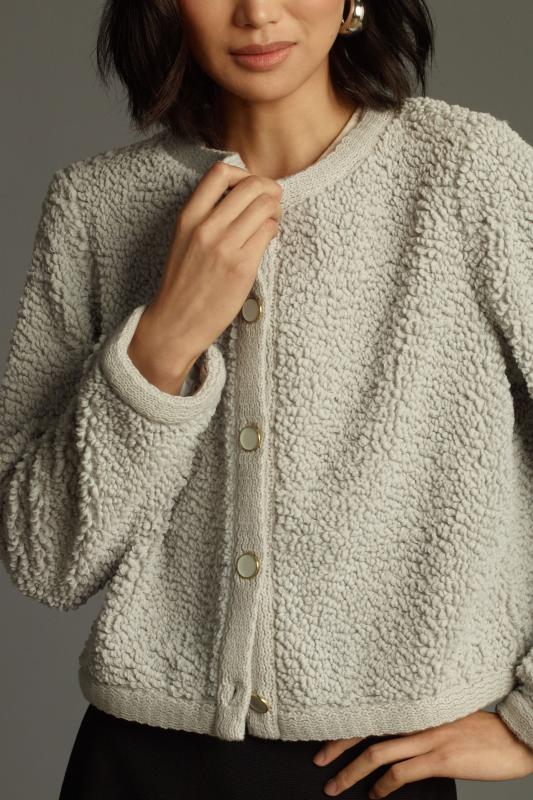 Sanctuary Cozy 플리스 카디건 스웨터 앤트로폴로지 한국 공식 스토어 유니크한 여성 패션 및 라이프스타일 편집샵 200개이상의 프리미엄 브랜드 여성 의류