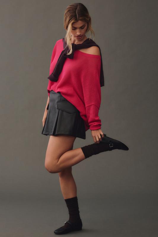 Maeve 보트넥 시어 리넨 스웨터 앤트로폴로지 한국 공식 스토어 유니크한 여성 패션 및 라이프스타일 편집샵 200개이상의 프리미엄 브랜드 여성 의류 액세서리