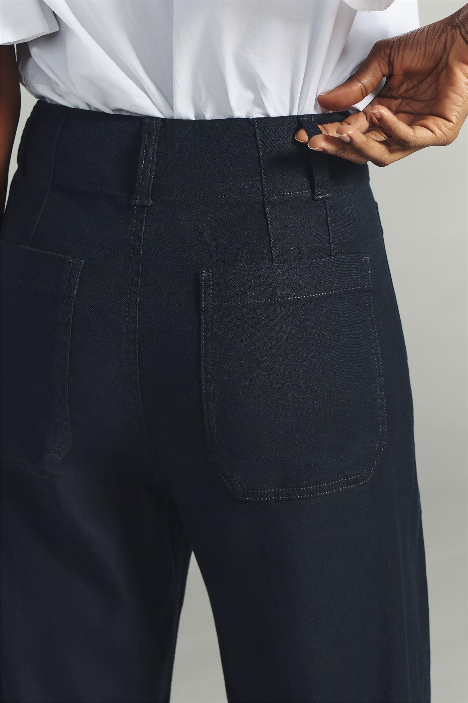 The Colette Cropped Wide-Leg Pants by Maeve: Linen Edition ...