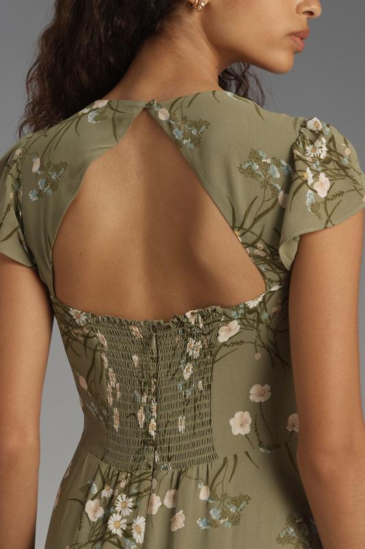 Reformation 로시 미디 드레스 앤트로폴로지 한국 공식 스토어 유니크한 여성 패션 및 라이프스타일 편집샵 200개이상의 프리미엄 브랜드 여성 의류 액세서리