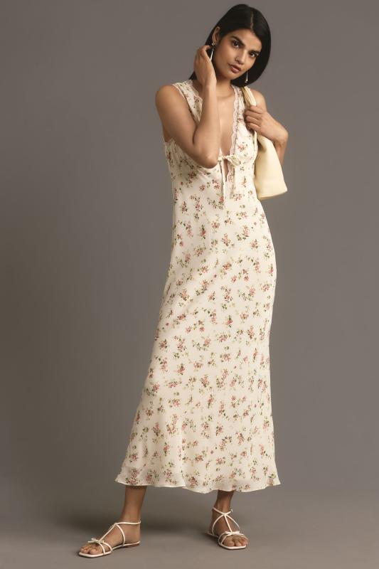 Reformation Sharla 미디 드레스 앤트로폴로지 한국 공식 스토어 유니크한 여성 패션 및 라이프스타일 편집샵 200개이상의 프리미엄 브랜드 여성 의류