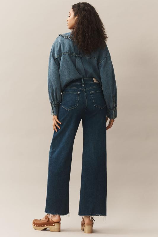 Paige Anessa 하이라이즈 와이드 레그 진 앤트로폴로지 한국 공식 스토어 유니크한 여성 패션 및 라이프스타일 편집샵 200개이상의 프리미엄 브랜드 여성 의류