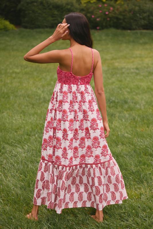 Ros Garden 뉴기니 맥시 드레스 앤트로폴로지 한국 공식 스토어 유니크한 여성 패션 및 라이프스타일 편집샵 200개이상의 프리미엄 브랜드 여성 의류