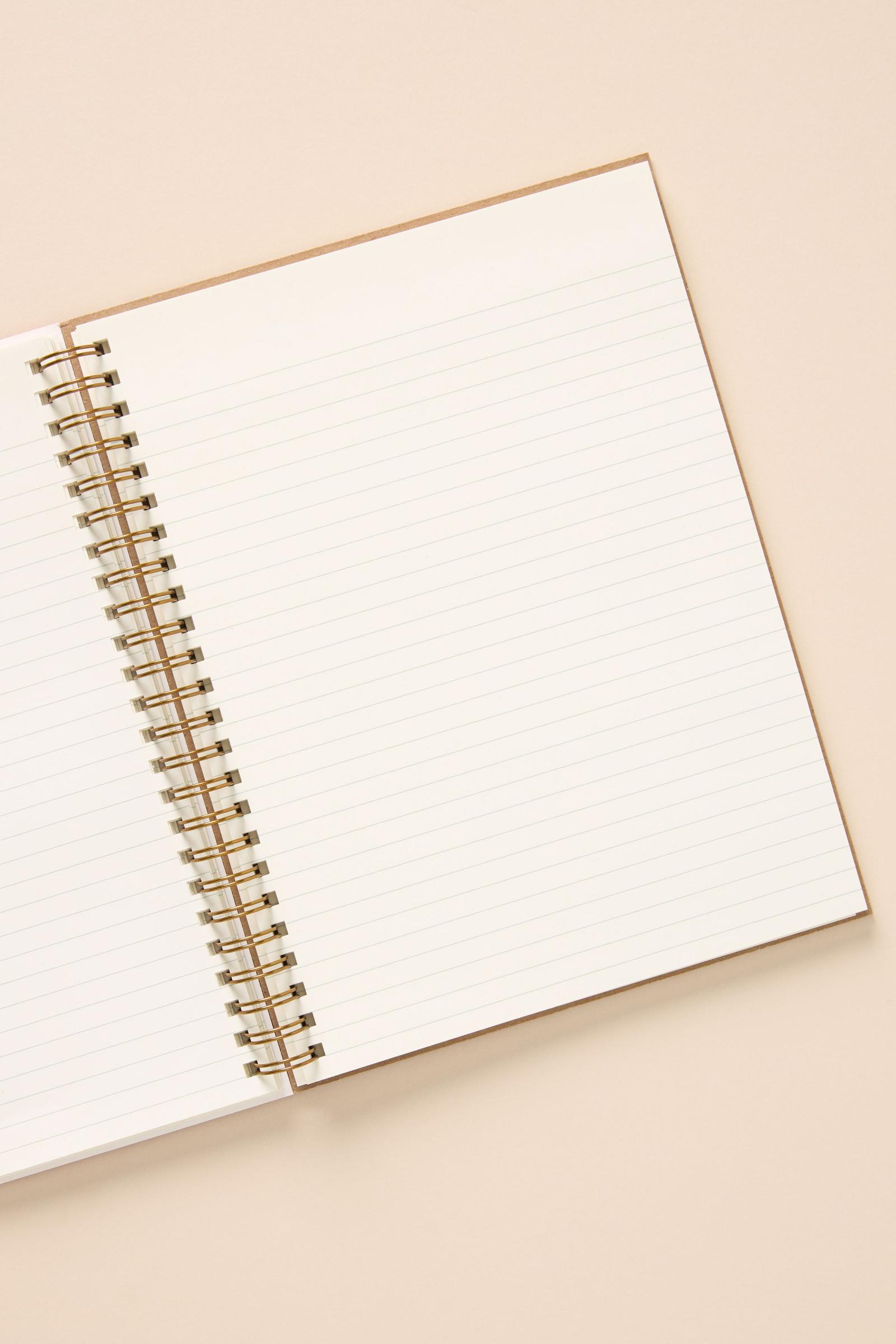 Ruff House Striped Signature Notebook Journal | Anthropologie ホーム