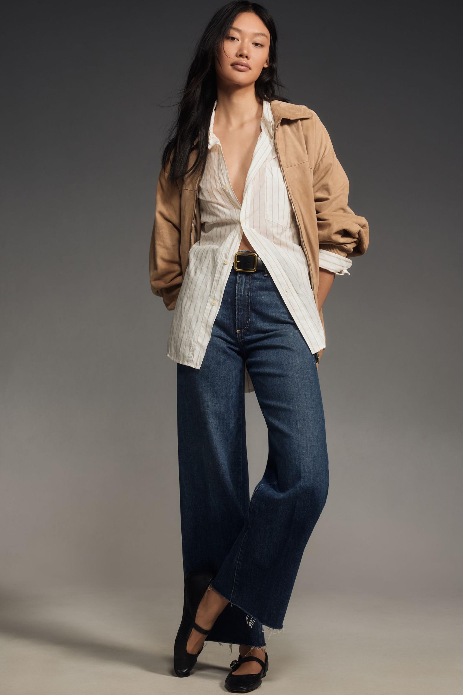 Paige Anessa 하이라이즈 와이드 레그 진 앤트로폴로지 한국 공식 스토어 유니크한 여성 패션 및 라이프스타일 편집샵 200개이상의 프리미엄 브랜드 여성 의류