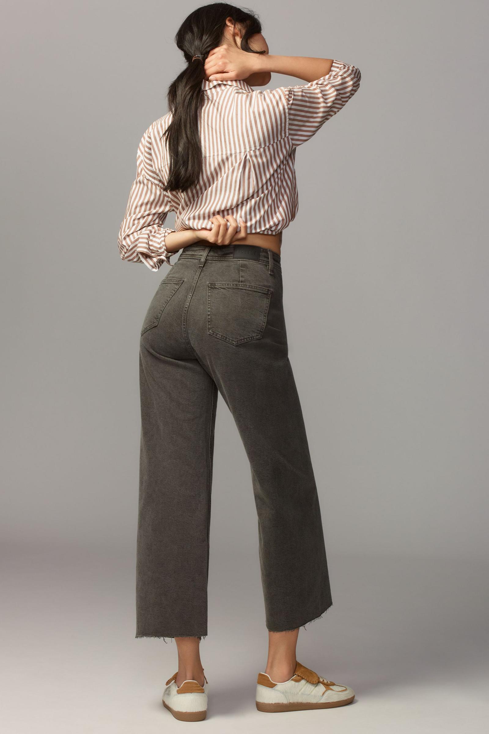 Pistola Penny High-Rise Crop Wide-Leg Jeans | Anthropologie Mexico ...